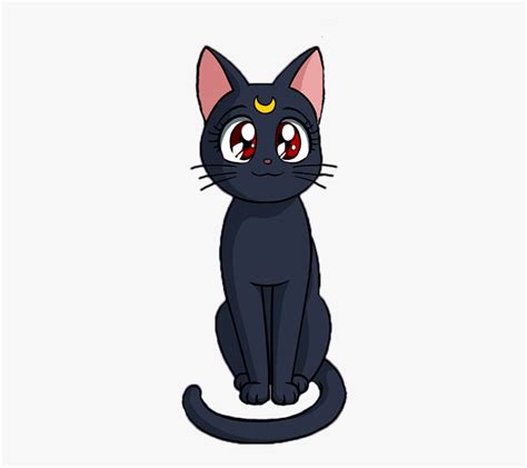 Wiccan Cat Clipart Sailor Moon Cat Png Free Transparent Clipart