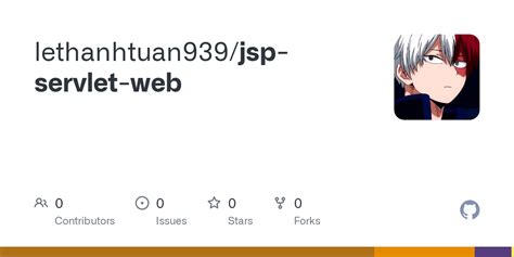 GitHub Lethanhtuan Jsp Servlet Web