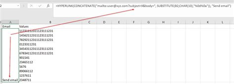 How To Specify Long Body In The Excel Mailto Formula In A Csv File