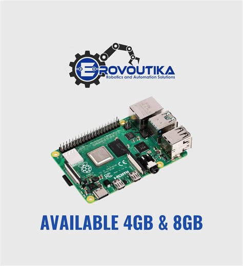 Raspberry Pi 4 Model B 4gb 8gb Shop Erovoutika