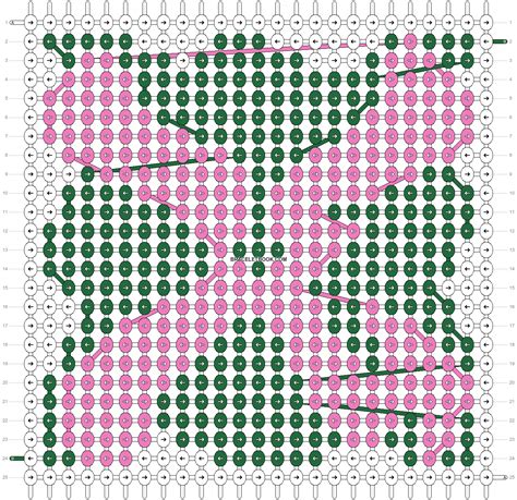 Alpha Pattern 158803 Braceletbook