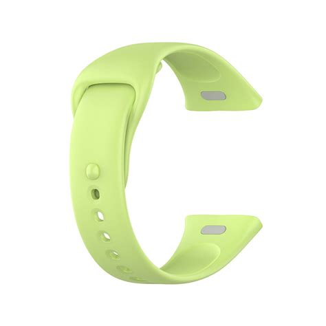 Silikonski kaiš za Redmi Watch 3 Lime Green Xiaomi 44554 Volim svoj dom