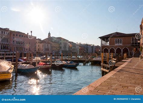 Venice Morning Sun Editorial Photography Image Of Lagoon 202066932