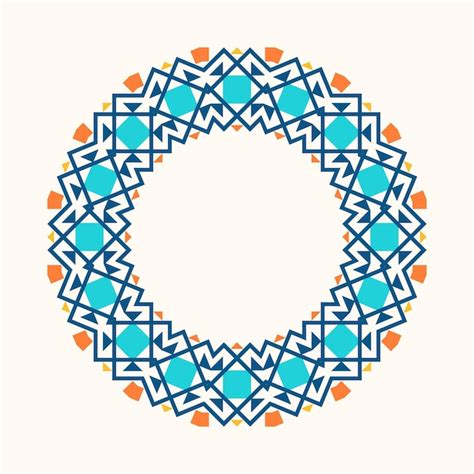 Premium Vector Radial Pattern 08
