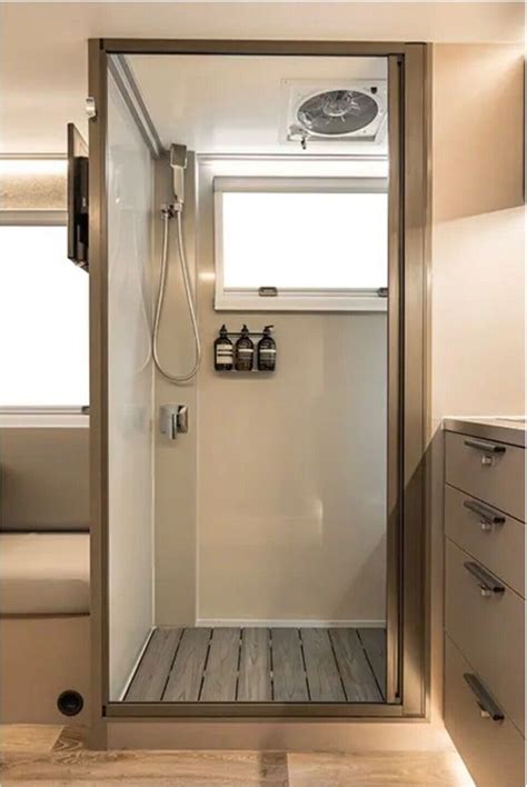 Campervan Rv Retractable Roldour Shower Door Made To Measure See