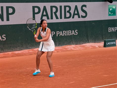 Look Alex Eala At The Roland Garros Main Draw Doubles Where She Teamed Up With Mexicos Renata