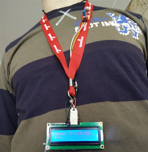 DIY Interactive Name Tag Dimitris Platis