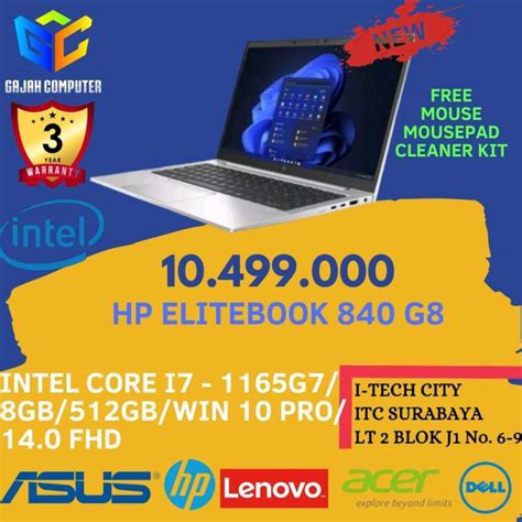 Jual Hp Elitebook 840 G8 Original Murah Harga Diskon Mei 2024 Blibli