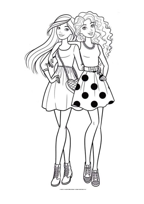Desenhos Barbie Para Colorir Educa O Infantil
