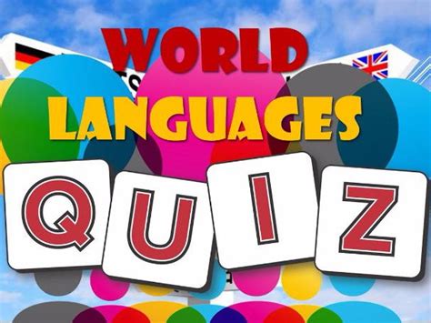 European Day Of Languages Flags And Languages Quiz Bundle Teaching