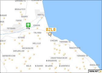 Azla (Morocco) map - nona.net