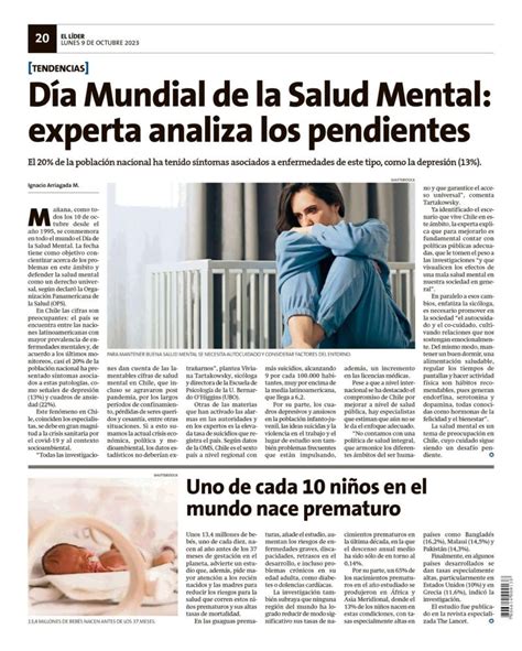 Diadelasaludmental Claudio Ruff Escobar