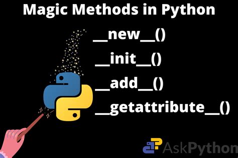 The Magic Methods In Python Askpython