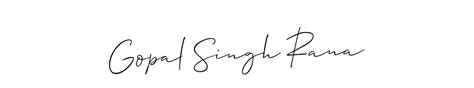 99 Gopal Singh Rana Name Signature Style Ideas Superb Online Signature