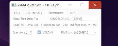 Codebreaker GS V Crash Only On Windows Issue Mte GBAATM Rebirth GitHub