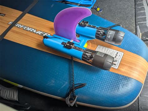 Dual Subnado Paddleboard Fin Mount Free 3d Print Model Makerworld