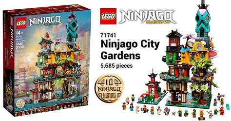 Get a closer look at 71741 Ninjago City Gardens with more official ...