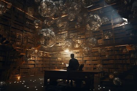 Premium Photo Detailed Image Of A Person Exploring A Digital Generative Ai