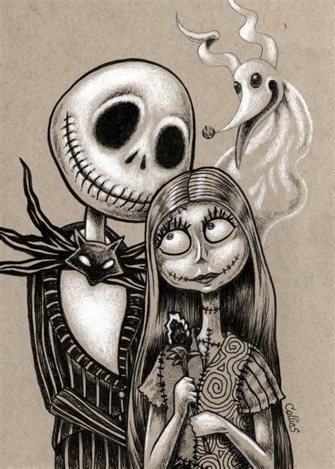 Nightmare Before Christmas Drawings Jack Anime Drawing Styles