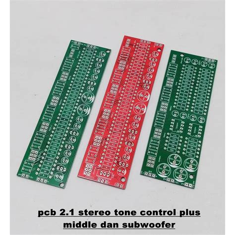 Jual Pcb 21 Stereo Tone Control Plus Middle Dan Subwoofer Shopee