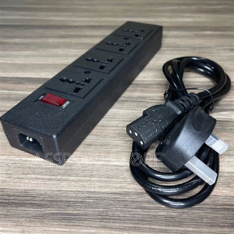 A Extension Socket PDU Type Power Cord Server Rack UK Plug Shopee Malaysia