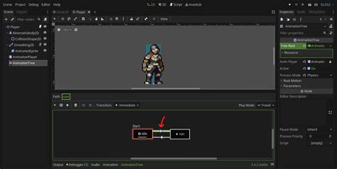 Why Is There A One Frame Lag In Animation Tree Node State Machine Rgodot