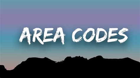 Kali Area Codes Lyricsvietsub Youtube Music