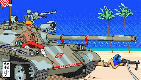 NSFW Tropical Pixel Art Harks Back To The Days Of Gamebabes And NES