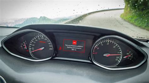 Urea Warning Light On Peugeot Citroën How To Clear It