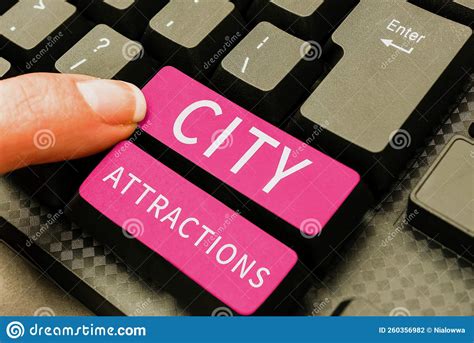 Handwriting Text City Attractions Concept Meaning On Demand
