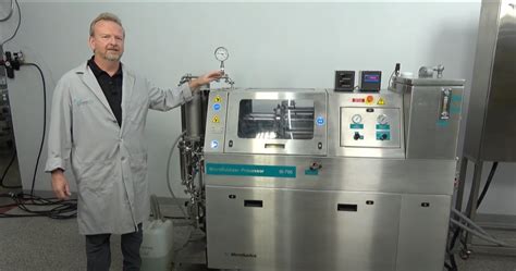 Microfluidics M700 Microfluidizer Processor 7125 30 Production Scale U