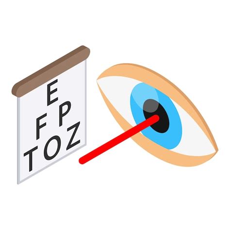 Premium Vector Laser Surgery Icon Isometric Illustration Of Laser