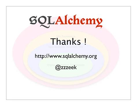 Michael Bayer Introduction To SQLAlchemy Postgres Open PPT
