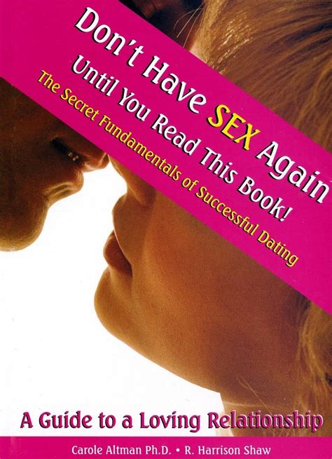 Don T Have Sex Again Until You Read This Book The Secret