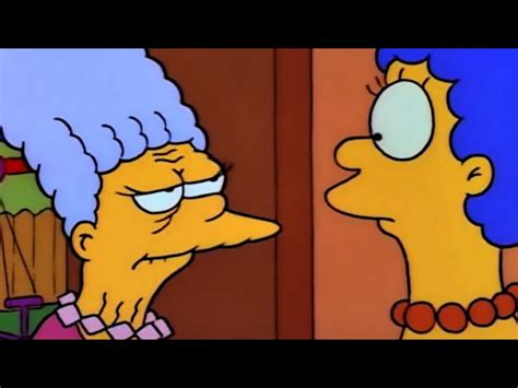Jacqueline Bouvier Simpsons Young