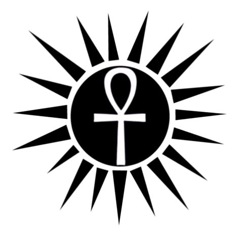 Black Sun Occult Symbol All Seeing Eye Stock Illustration