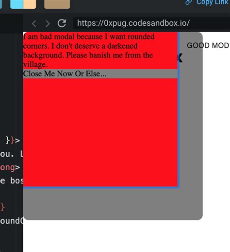 Modal Darkening Background CSS Bug Issue Mui Material Ui GitHub