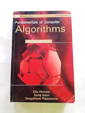 Buy FUNDAMENTALS OF COMPUTER ALGORITHMS Book Online At Low Prices In India FUNDAMENTALS OF