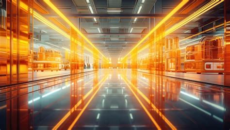 premium photo dynamic industrial building and factory powering