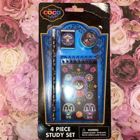 Disney Office Disney Pixar Coco Movie 4 Piece Study Set Poshmark