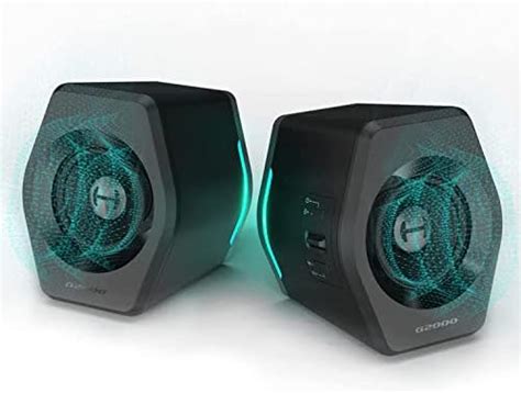 Logitech G560 PC Gaming Ultra Surround Sound Speakers With Game Driven RGB Lighting UK Plug