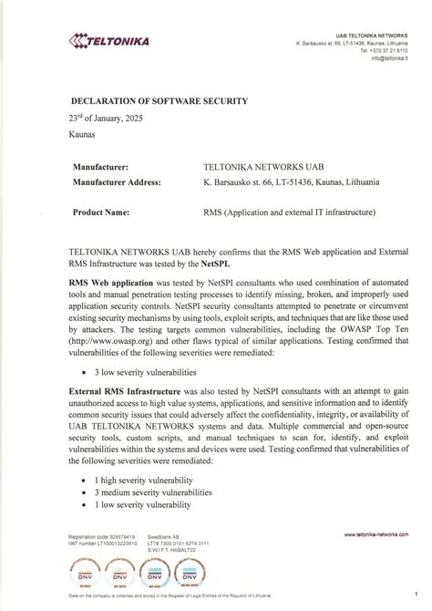 Filedeclaration Of Rms Security 1png Teltonika Networks Wiki