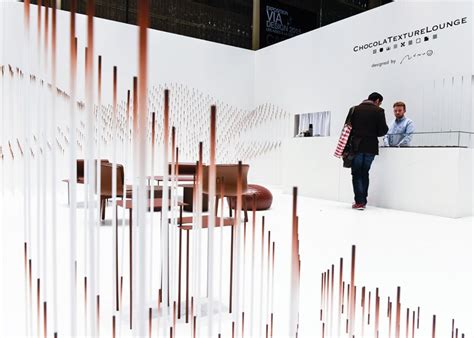Nendo Creates Chocolatey Waves For Maison Objet Installation