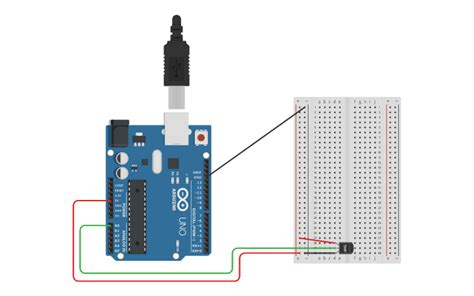 Circuit Design Introdução Monitor Serial Tinkercad