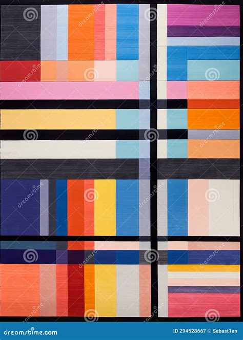 Vibrant And Dynamic Background Filled With Colorful Rectangular Shapes