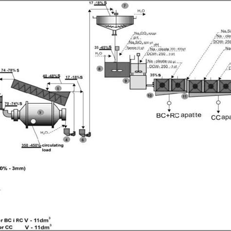 Defined Technological Flotation Scheme Of Apatite From Phosphate Ore