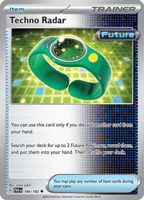 Techno Radar Paradox Rift Par 180182
