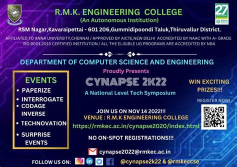 rmkec cse on linkedin greetings from rmkec cse presenting you the