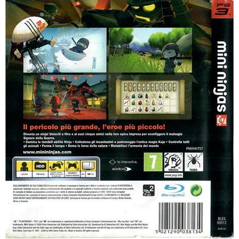Mini Ninjas Ps3 3 Sem Manual Usado Jogo Mídia Física Arena
