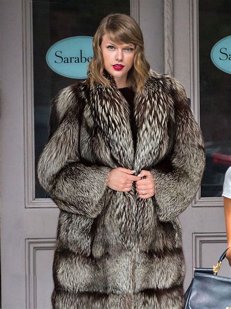 Taylor Swift In Silver Fox Fur By Furhugo On Deviantart